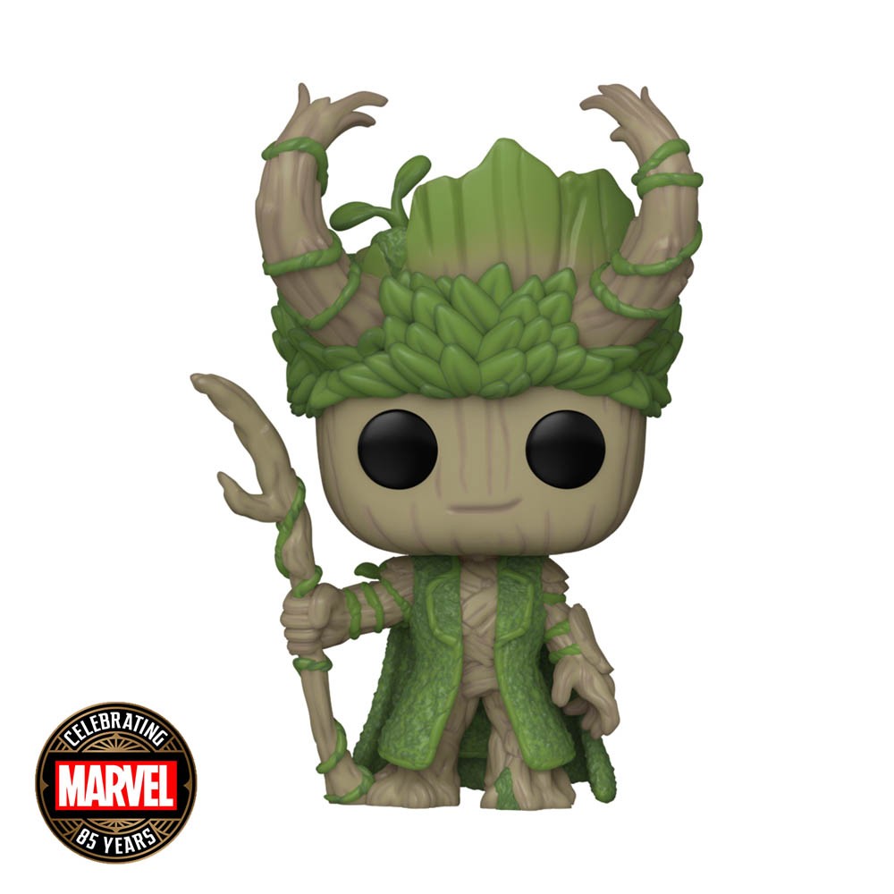Buy Marvel 85th Anniversary - We are Groot - Groot (as Loki) Pop! Vinyl ...