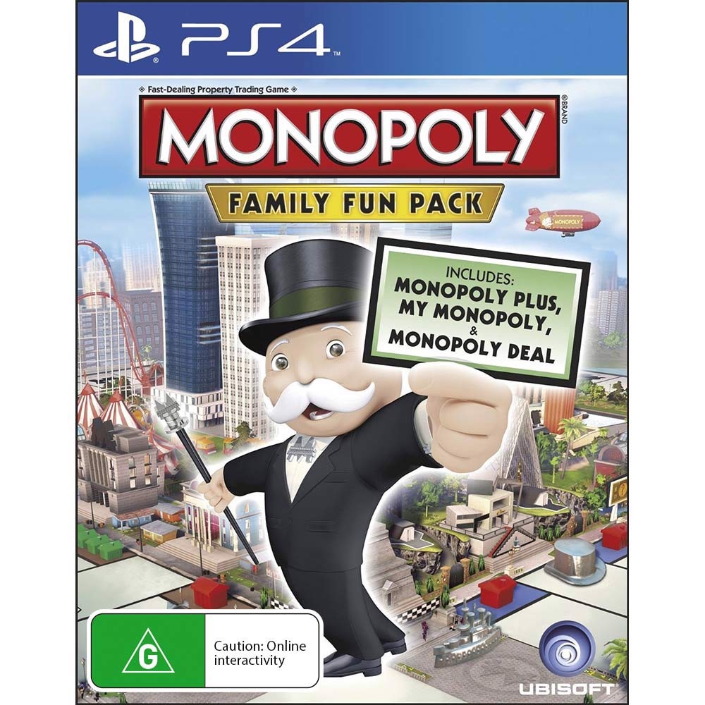 Buy Monopoly Family Fun Pack preowned - MyDeal Australia