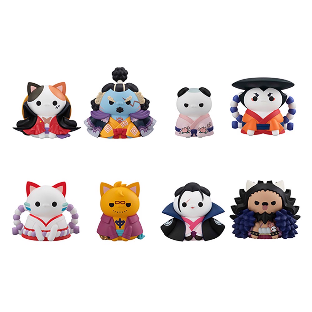 Buy One Piece - Nyan Piece Luffy and Wano Country Blind Figure (Single ...