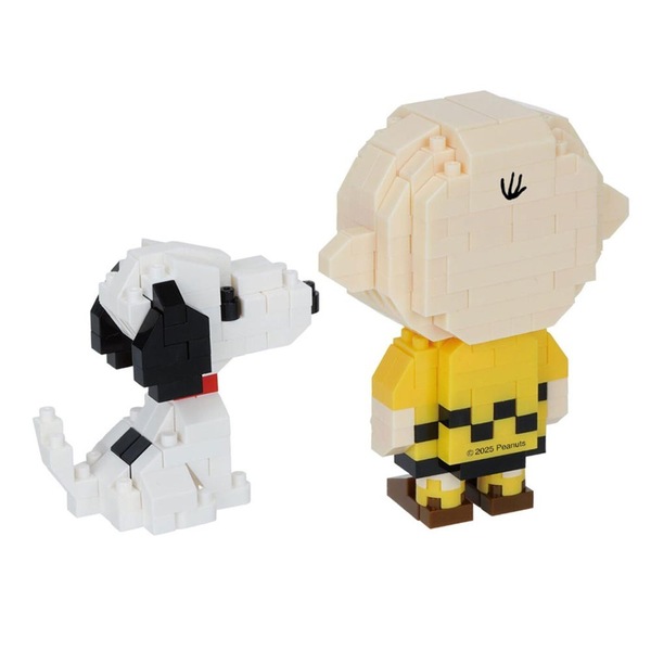 Buy Peanuts - Charlie Brown with Snoopy nanoblocks Figure - MyDeal ...