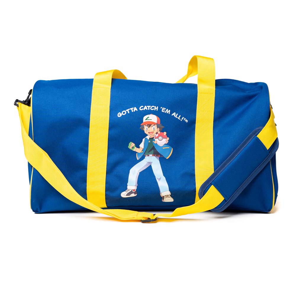 Buy Pokemon - Ash Champion Duffle Bag - MyDeal Australia