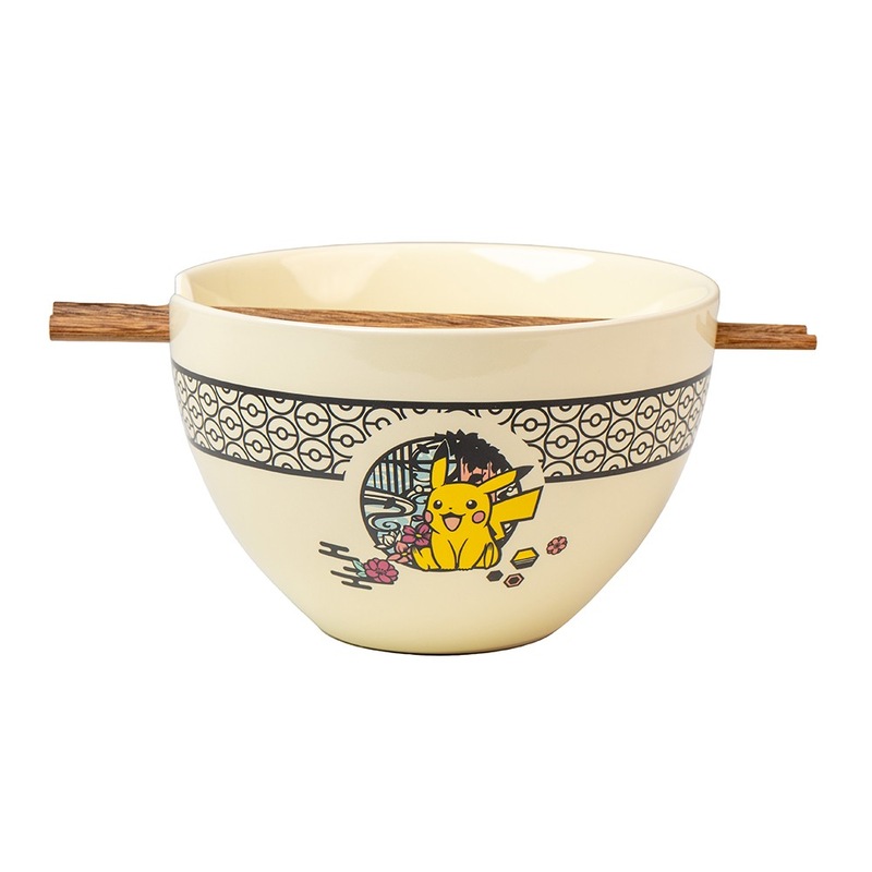 Buy Pokemon - Pikachu Wagara Ramen Bowl with Chopsticks - MyDeal
