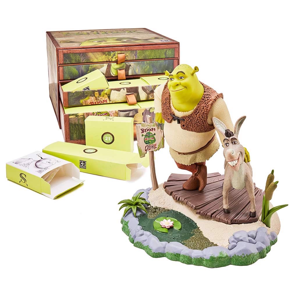 Buy Shrek - Shrek & Donkey Countdown Figure Model Kit - MyDeal Australia