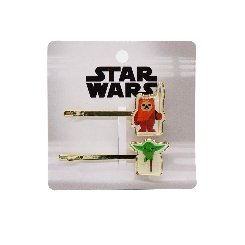 Buy Star Wars - Return of the Jedi - Chibi Ewok and Yoda Hairpin 2-Pack ...