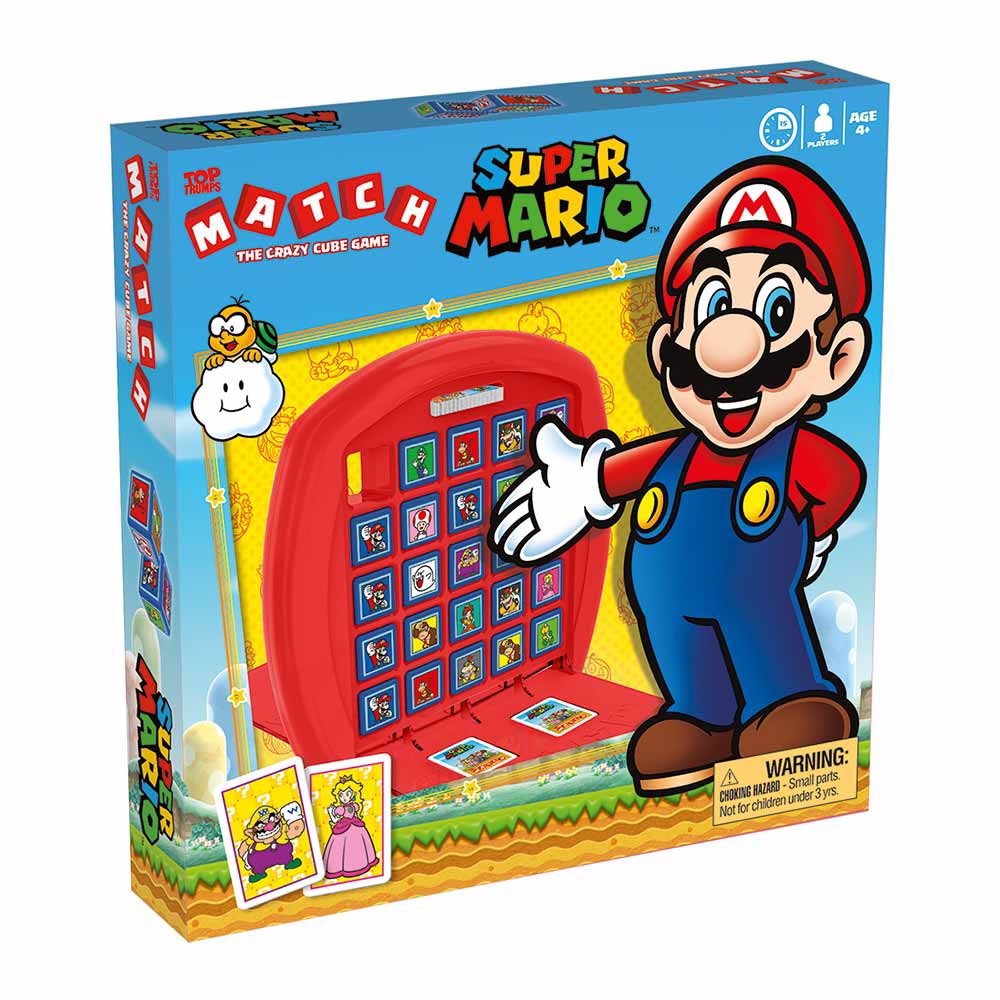 Buy Super Mario Top Trumps Match - Board Game - MyDeal Australia