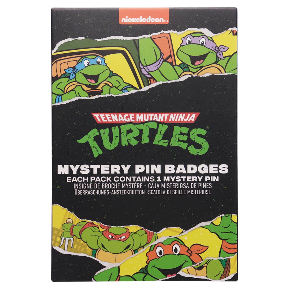 Buy Teenage Mutant Ninja Turtles Mystery Pin Blind Box (Single Box ...