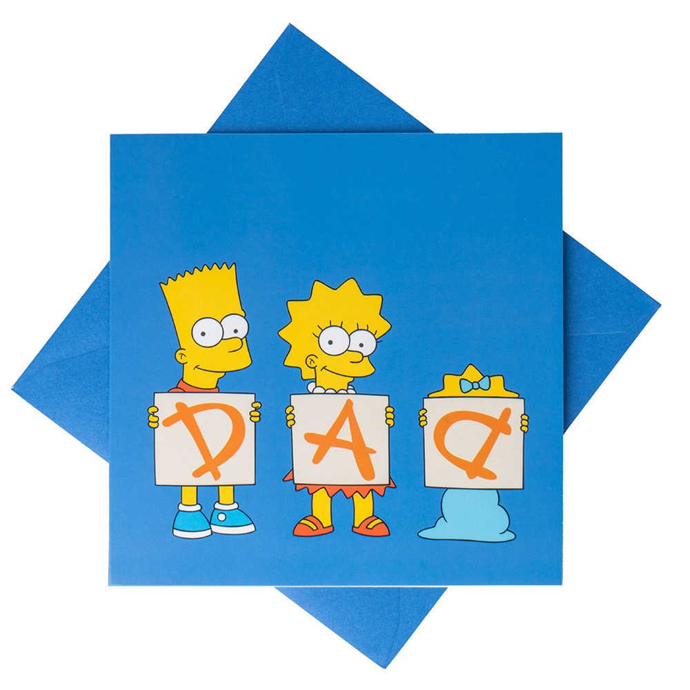 Buy The Simpsons - Father's Day Card - MyDeal Australia