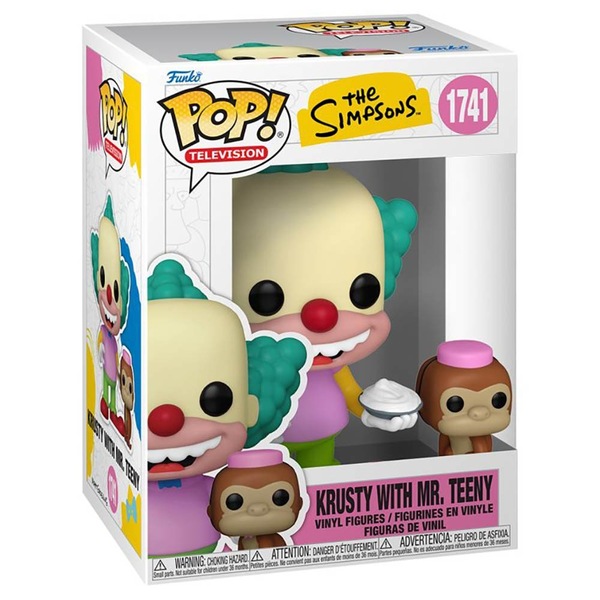 Buy The Simpsons - Krusty the Klown & Teeny Pop! Vinyl Figure - MyDeal ...