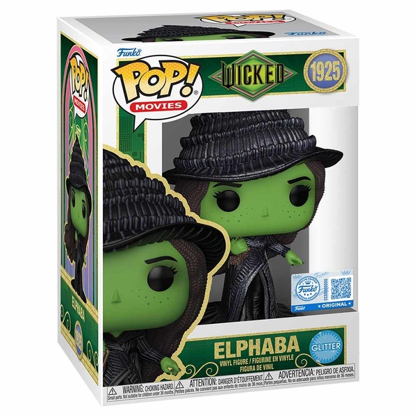 Buy Wicked: For Good - Elphaba Diamond Glitter Pop! Vinyl Figure ...