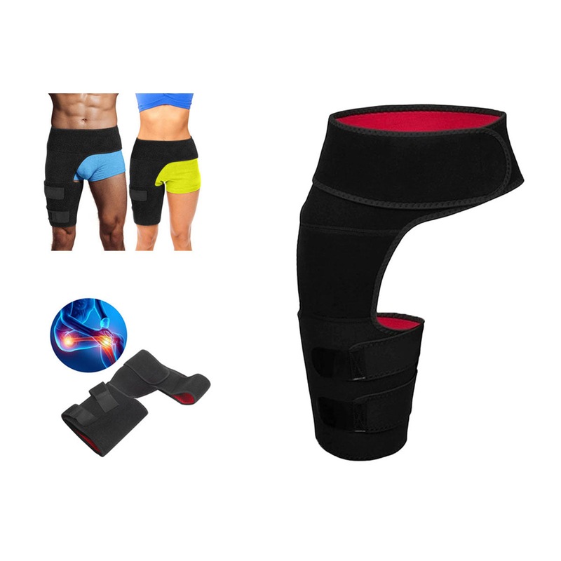 Buy Groin Support Hip Brace Compression Groin Wrap for Thigh Hamstring ...