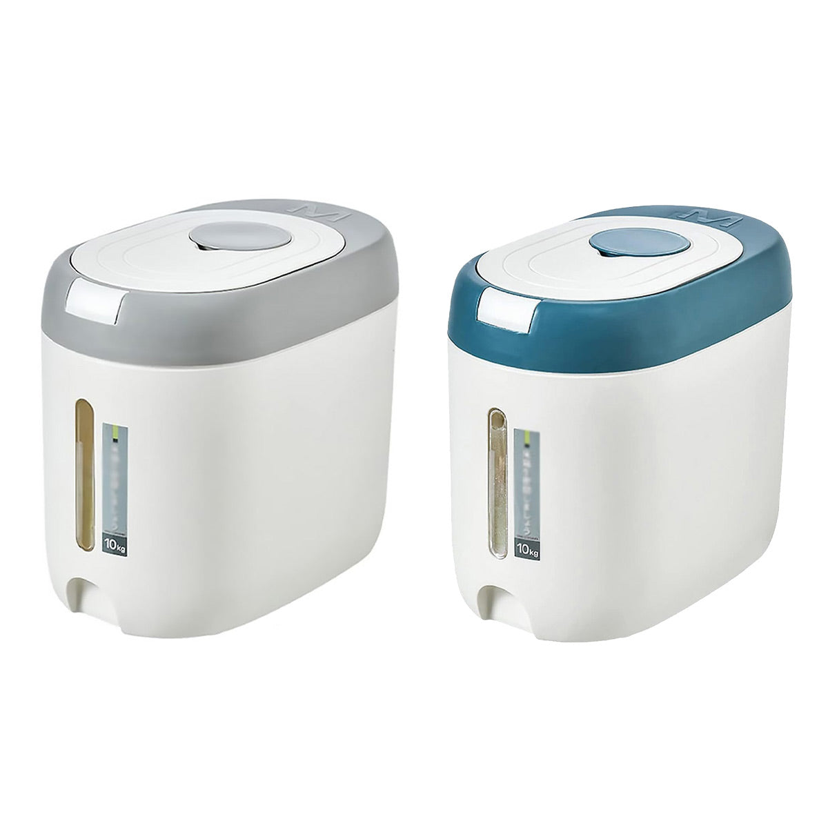 Buy 10KG Capacity Rice Storage Container Sealed Moisture Proof Kitchen ...