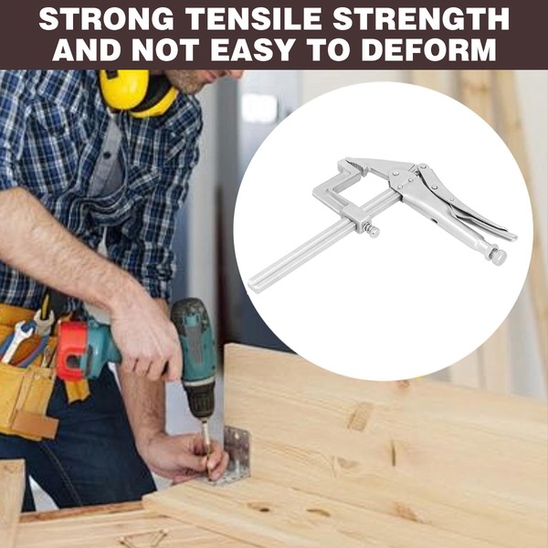 Buy Adjustable Woodworking Clamp Quick Release Slide Rod Clamping ...