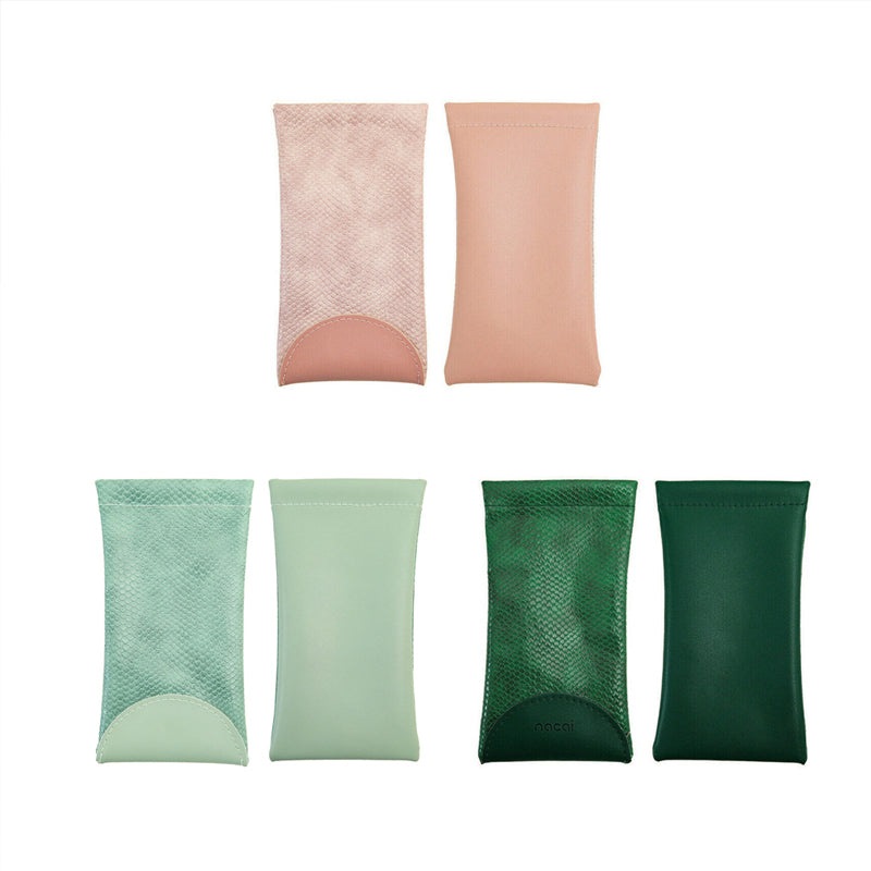 Buy Mouth Snapped Sunglasses Eyeglass Glasses Case Soft Pouch Bag ...