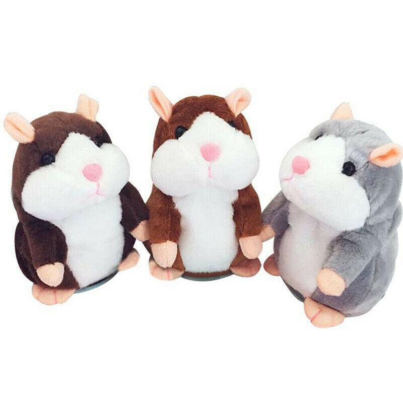 Buy Talking Hamster Plush Toy - Mimicry Pet Record and Nod Feature ...