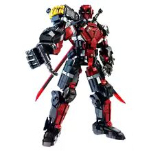 Buy 2000+pcs Super Hero Mech Building Bricks Toys DIY Creative Blocks ...
