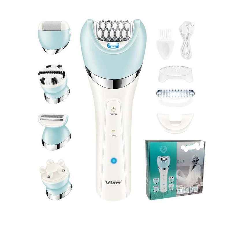 Buy Hair Epilator Electric Lady Shaver Underarms Leg Body Hair Removal ...