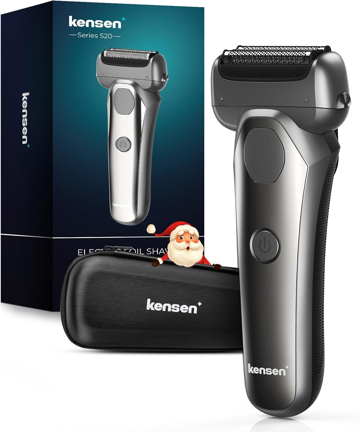 Buy Kensen Electric Razor for Men - Double Speed Foil Wet/Dry IPX6 ...