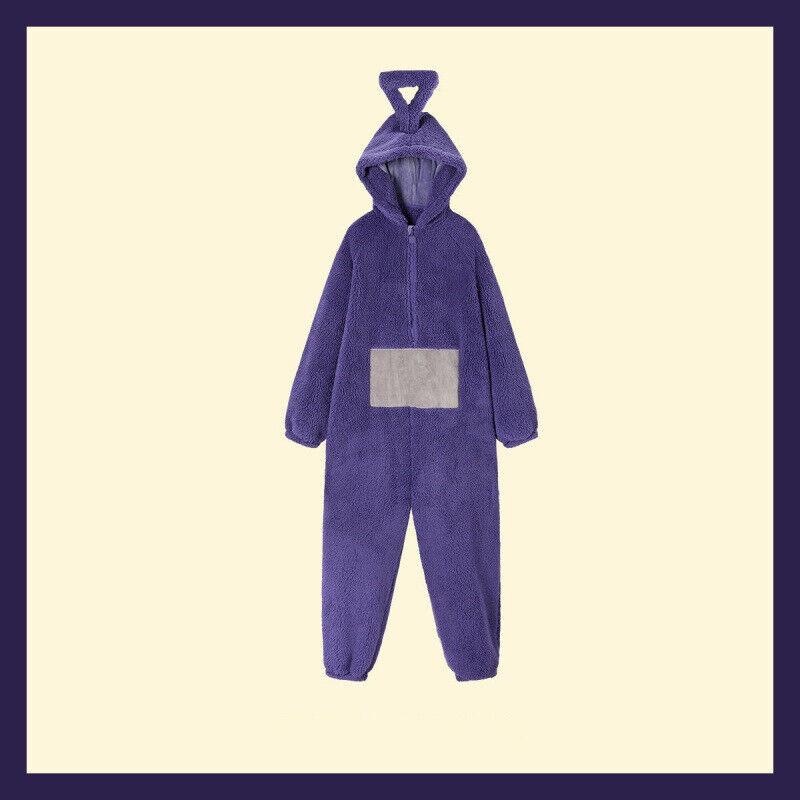 Buy Kids Teletubbies Costume Tinky Winky Onesie Cartoon Cosplay Book ...