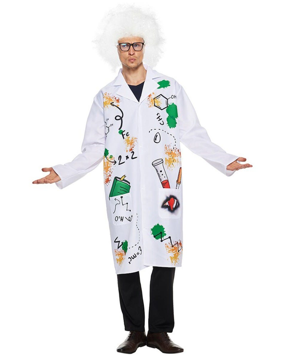 Buy Adult Mad Scientist Lab Costume - MyDeal Australia