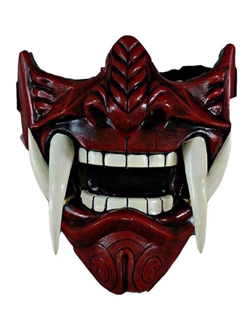 Buy Assassin Ronin Samurai Mask - MyDeal Australia