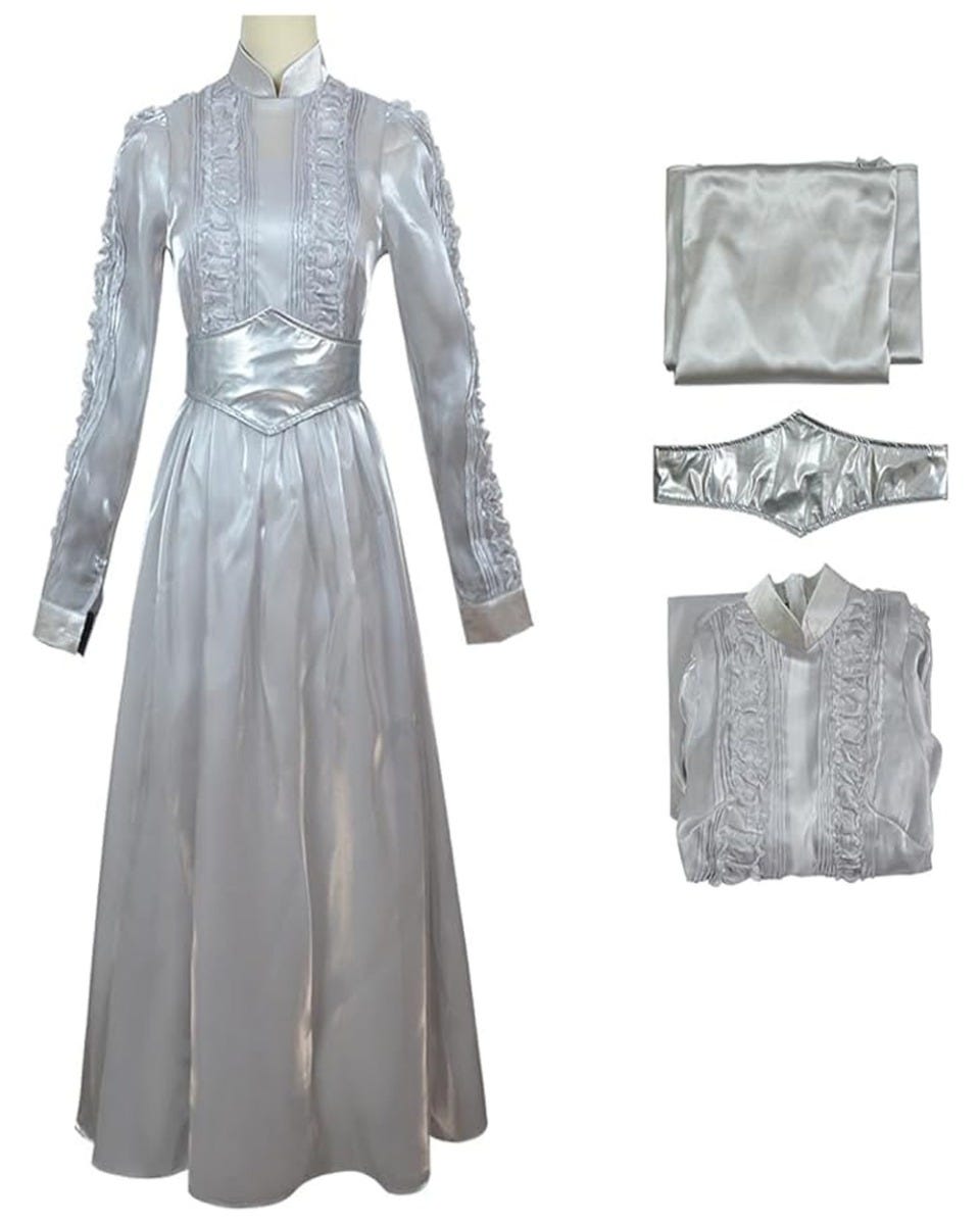 Buy Beetlejuice Astrid Deetz Silver Dress Costume - MyDeal Australia