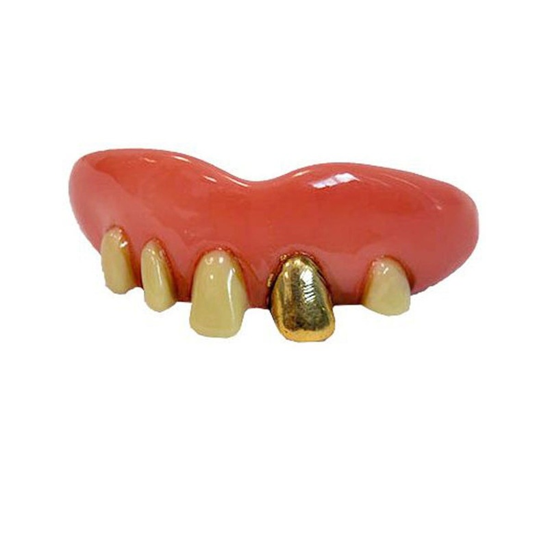 Buy Billy Bob Redneck Gold Fake Teeth - MyDeal