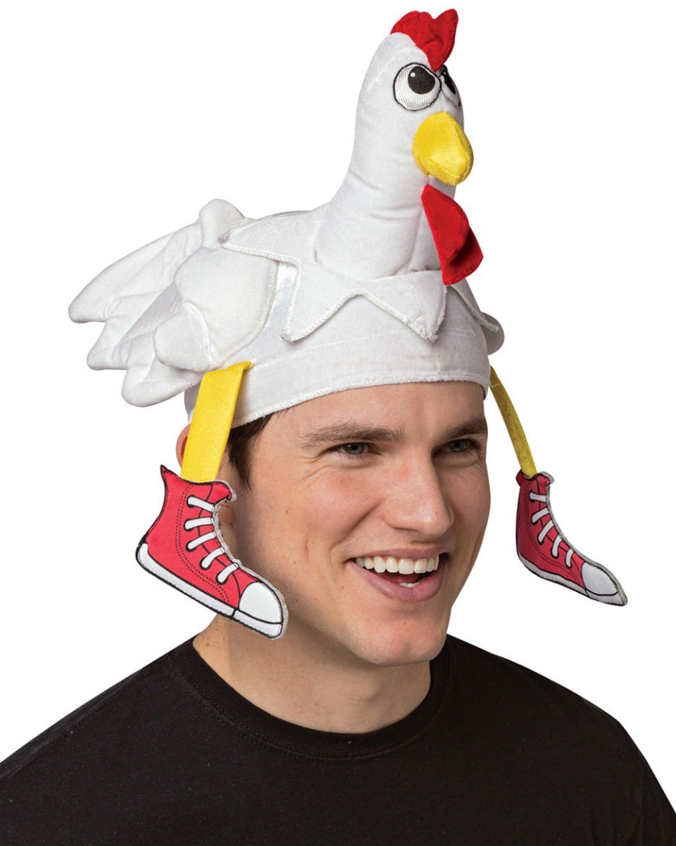 Buy Chicken Novelty Costume Hat - MyDeal Australia