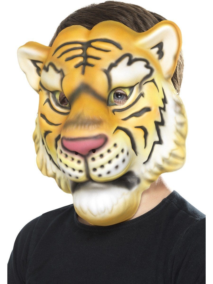 Buy Child Tiger Costume Mask - MyDeal Australia