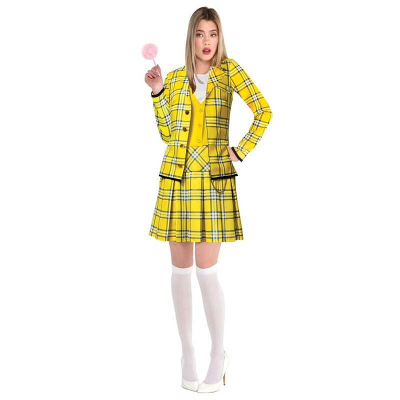 Buy Clueless Yellow Dress Womens Costume - MyDeal