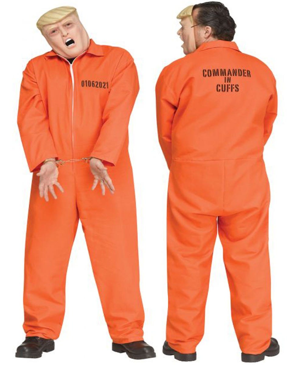 Buy Commander In Cuffs Prisoner Mens Costume - MyDeal Australia