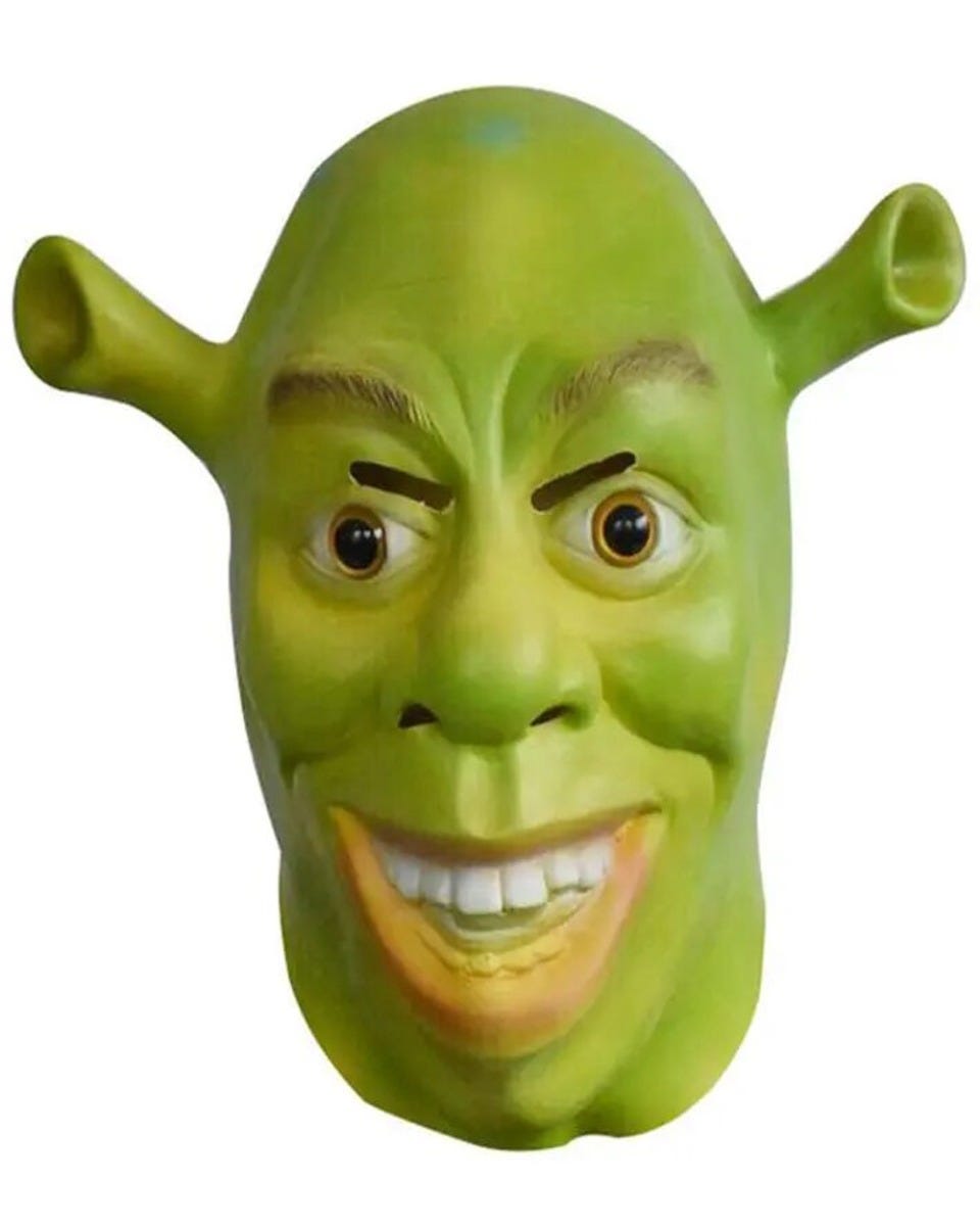 Buy Cosplay Shrek Latex Costume Mask - MyDeal Australia