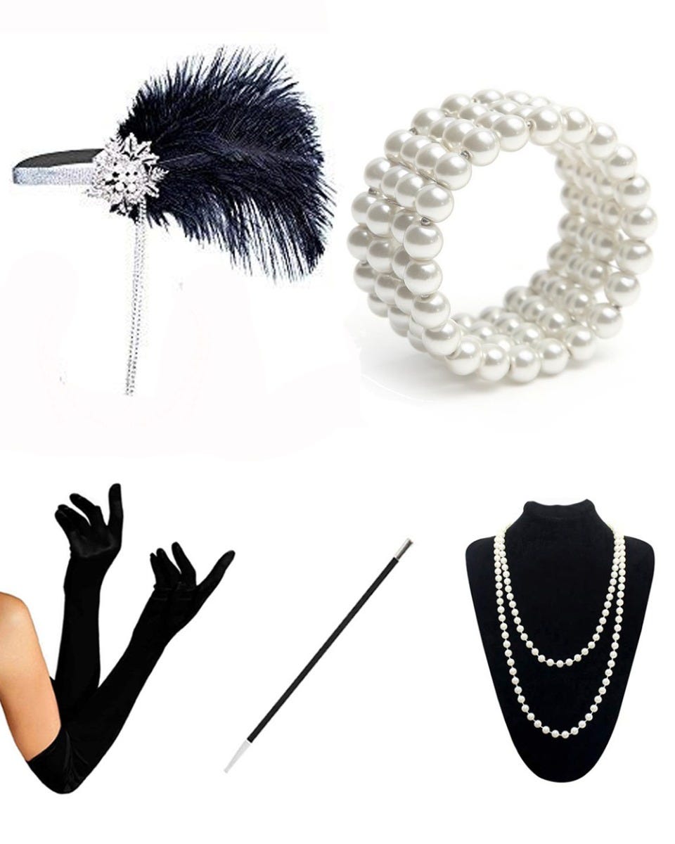 Buy Elegant Gatsby 1920s Accessory Set - MyDeal Australia