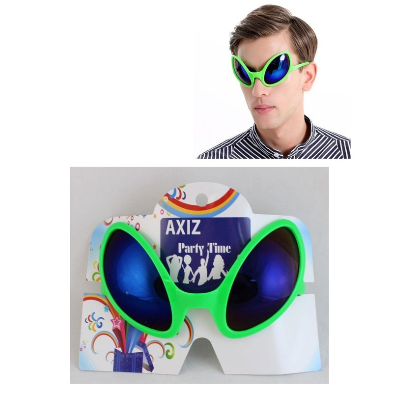 Buy Green Alien Costume Glasses - MyDeal