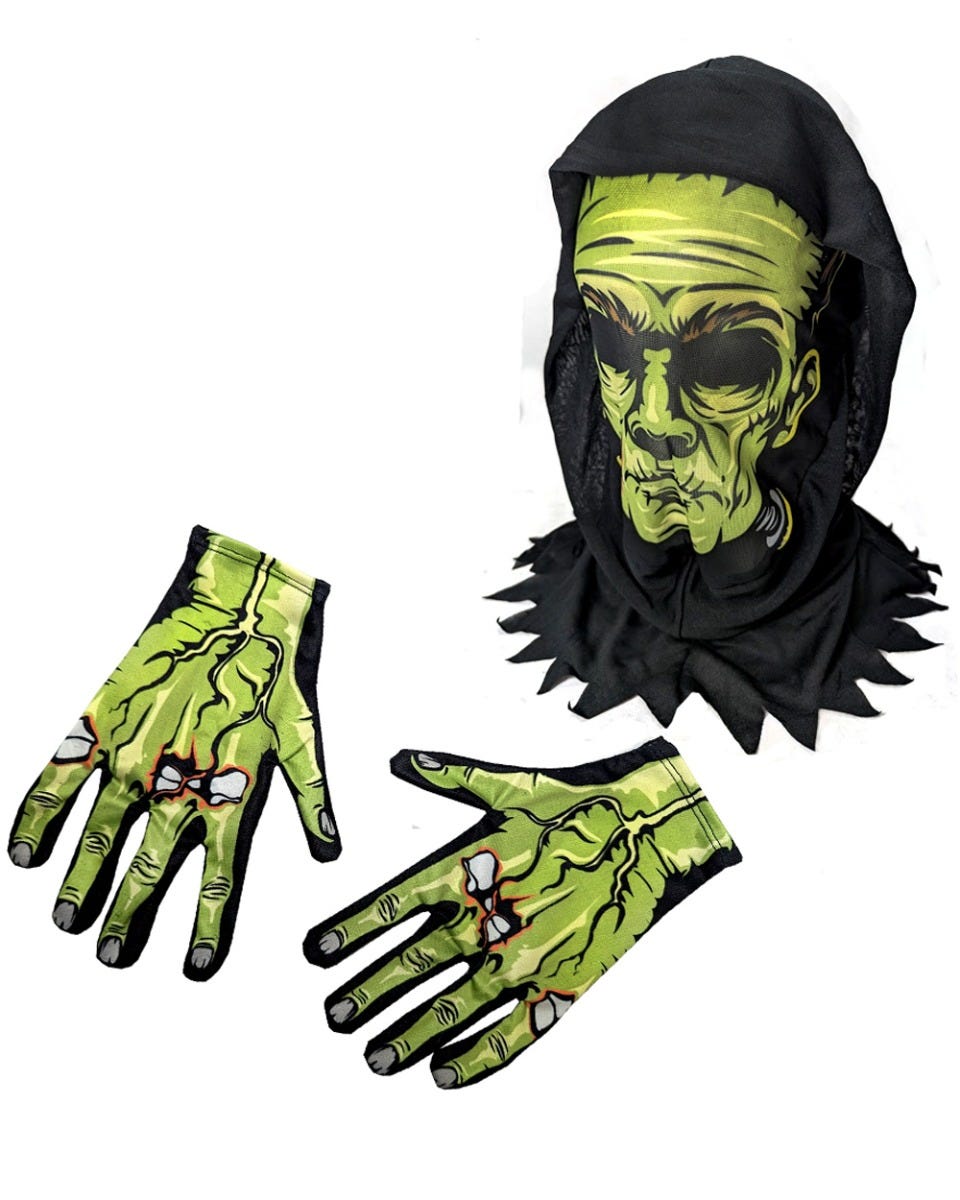 Buy Green Goblin Mask and Gloves - MyDeal Australia