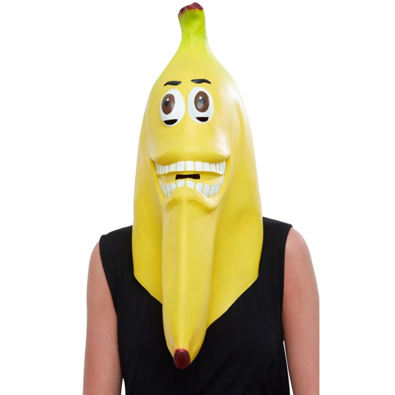 Buy Latex Banana Costume Mask - MyDeal