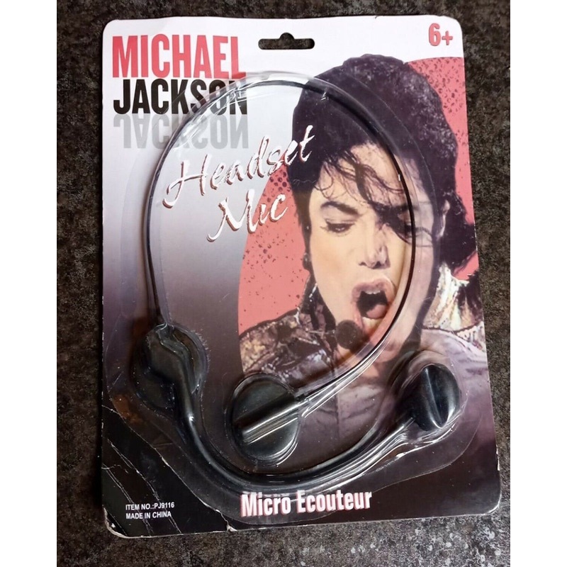 Buy Michael Jackson Microphone Headset - MyDeal