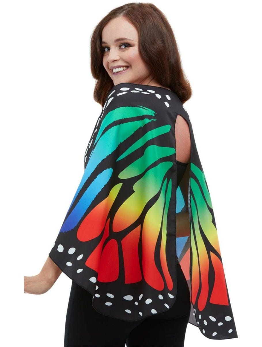 Buy Monarch Butterfly Costume Wings Shawl - MyDeal Australia