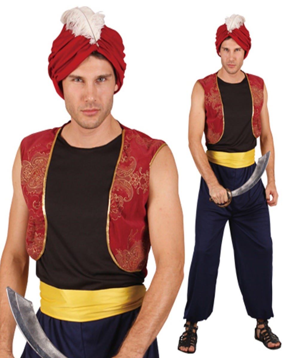 Buy Persian Prince Aladdin Mens Costume - MyDeal Australia