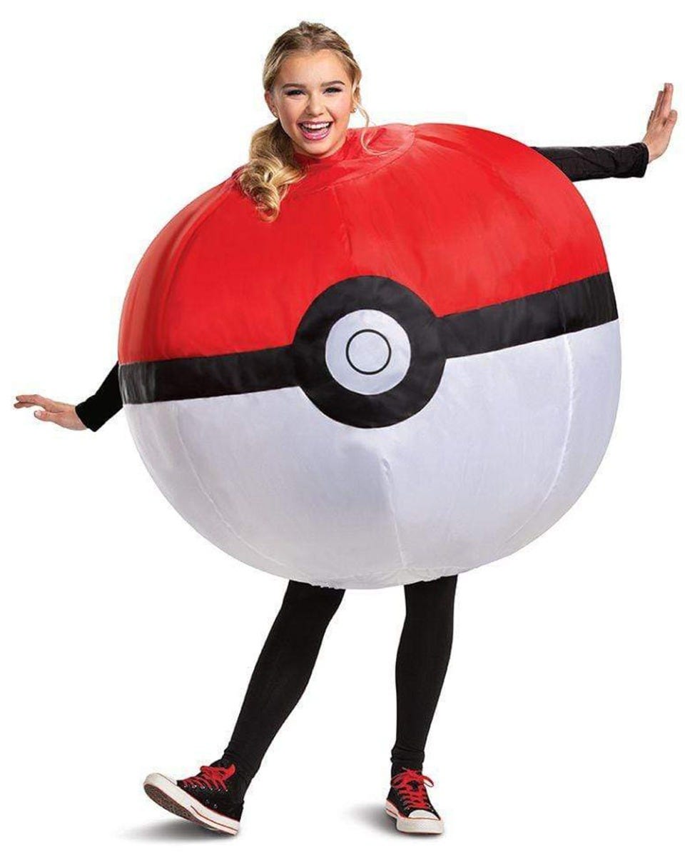 Buy Pokemon Ball Inflatable Adult Costume - MyDeal Australia