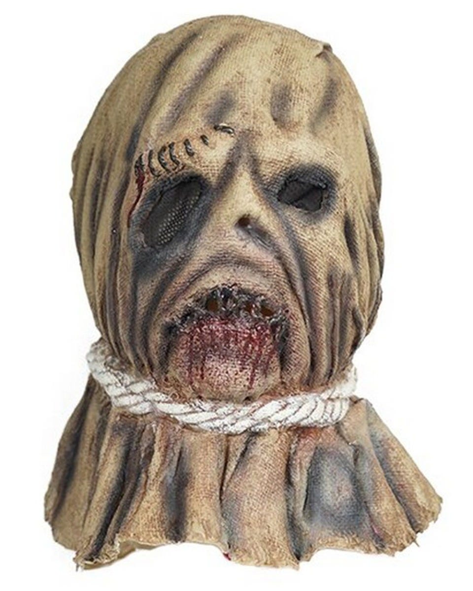 Buy Scarecrow Latex Horror Costume Mask - MyDeal Australia
