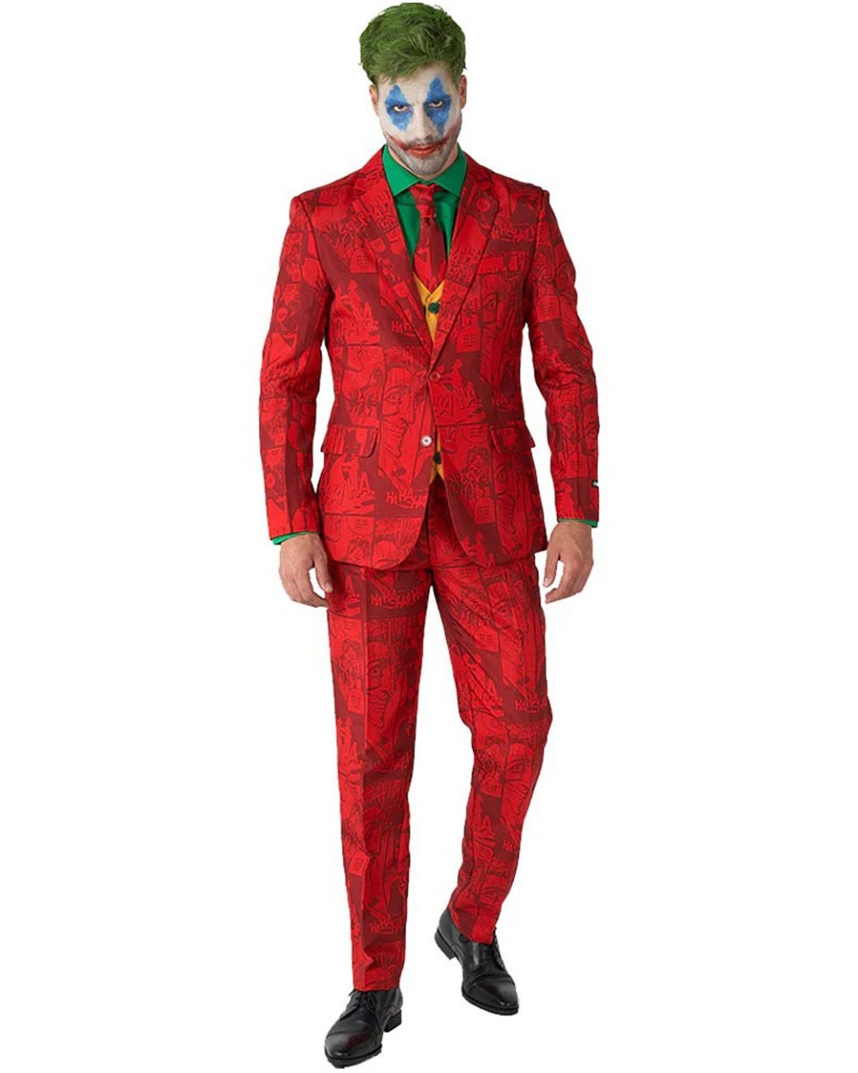 Buy Scarlet Joker Suitmeister Suit Mens Costume - MyDeal Australia