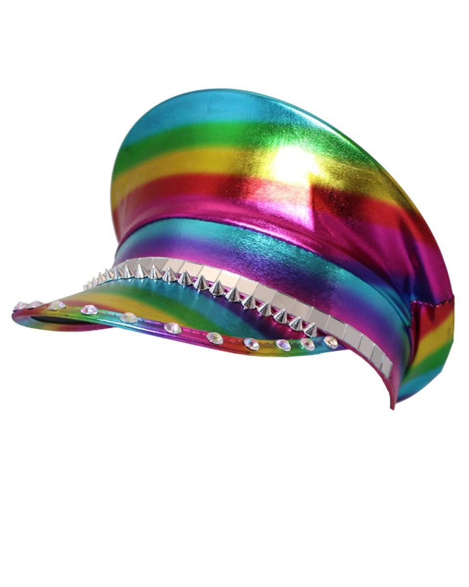 Buy Shiny Rainbow Costume Stud Hat - MyDeal Australia