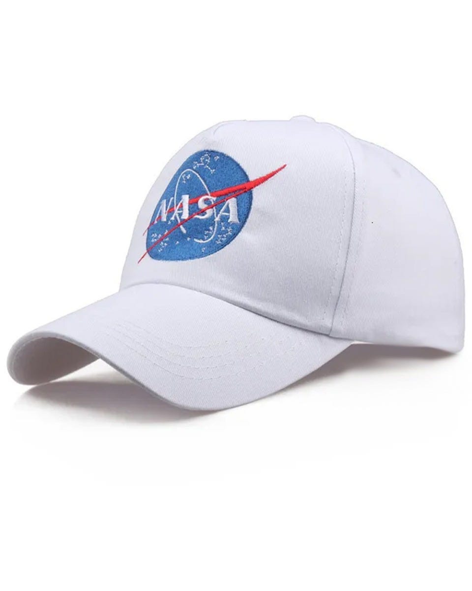 Buy White Nasa Costume Hat - MyDeal Australia