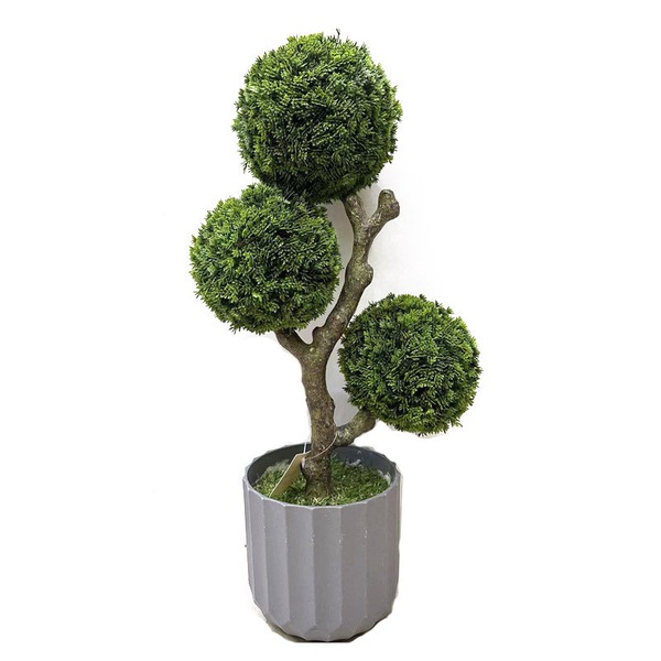 Buy Artificial Cypress Ball Tree 50Cm - MyDeal Australia