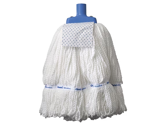 Buy Oates MH-MF-02B Comm M/Fib Round Mop Blue - MyDeal Australia
