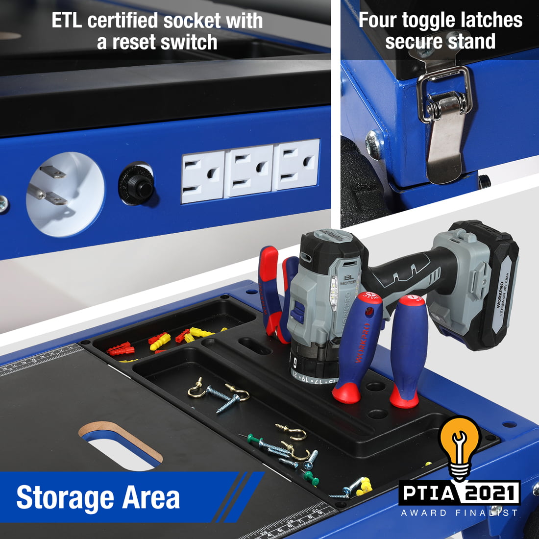 Workpro workbench 4 in 1 store