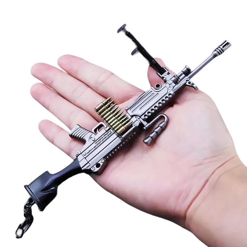 Buy Miniature Toy M249 SAW Replica Diecast Gun Model Keychain - MyDeal