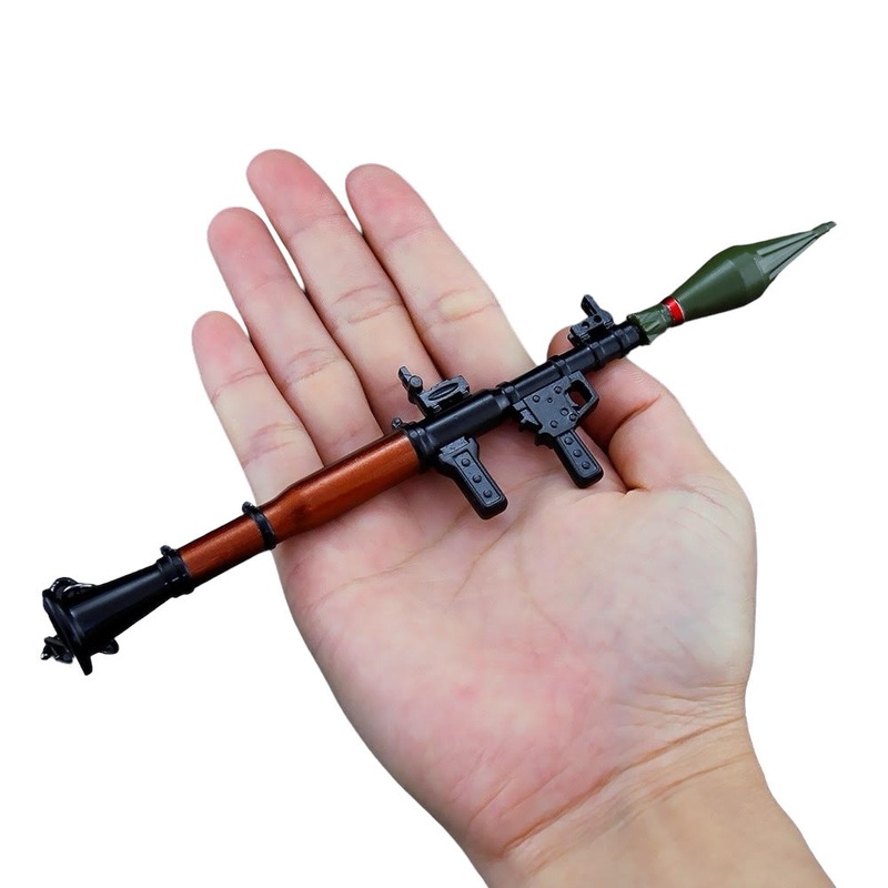 Buy Miniature Toy RPG Rocket Launcher Replica Gun Model Keychain - MyDeal