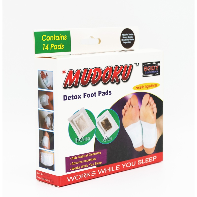 Buy Body Innovations Mudoku Detox Foot Patches - 14 Pack - MyDeal
