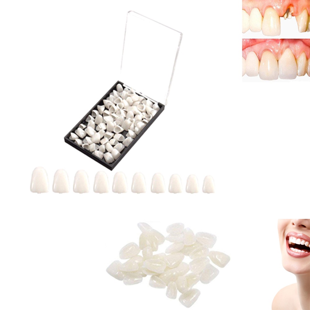 Buy 100Pcs Temporary Tooth Repair Kit Fake Teeth for Filling the ...
